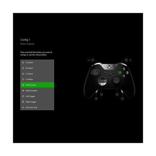 Microsoft Xbox Elite Wireless Controller - Black (HM3-00001) for sale ...