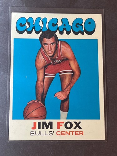 1971-72 Topps Basketball Jim Fox #3 C | eBay
