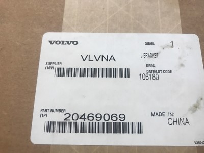 GENUINE VOLVO BRACKET 20469069 | eBay
