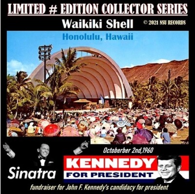 Frank Sinatra Live Funraiser for John F. Kennedy 1960 Honolulu Hawaii ...