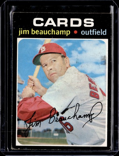 Jim Beauchamp 1971 Topps #322 St. Louis Cardinals | eBay