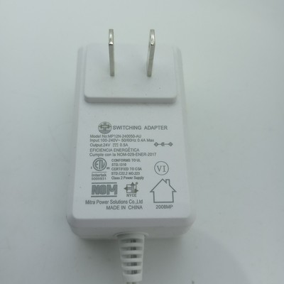 #I) Intertek Switching Adapter Model MP12N-240050-AU 100-240V 0.4A-24V ...