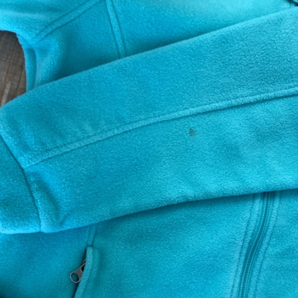 Columbia Turquoise Zip Up Fleece Jacket Children Size XL 18/20 | eBay