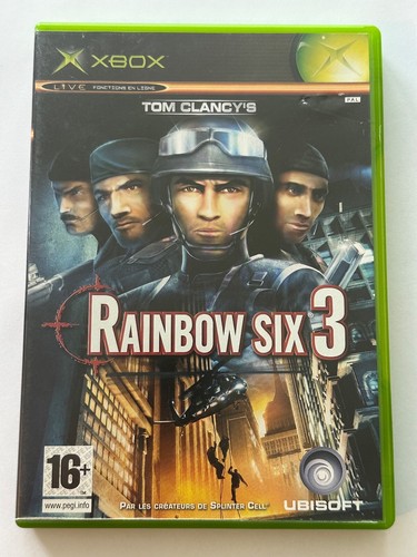 Jeu Xbox 1ère Génération - Tom Clancy's Rainbow Six 3 - Français ...