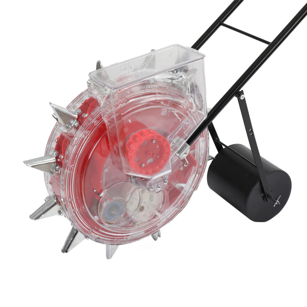 Manual Seeder Machine Hand Push Roller Soy Corn Carousel Precision ...