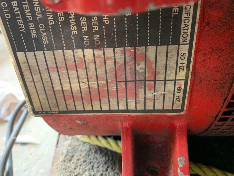 Westerbeke 7.0 BCG , 7 kW Marine Gas Generator 60 Hz - running take-out ...