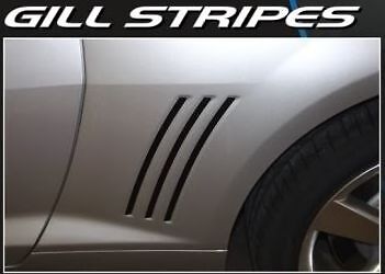 Gill Stripes Decals Accents Premium 3M Vinyl Grade Decals for 2010 ...