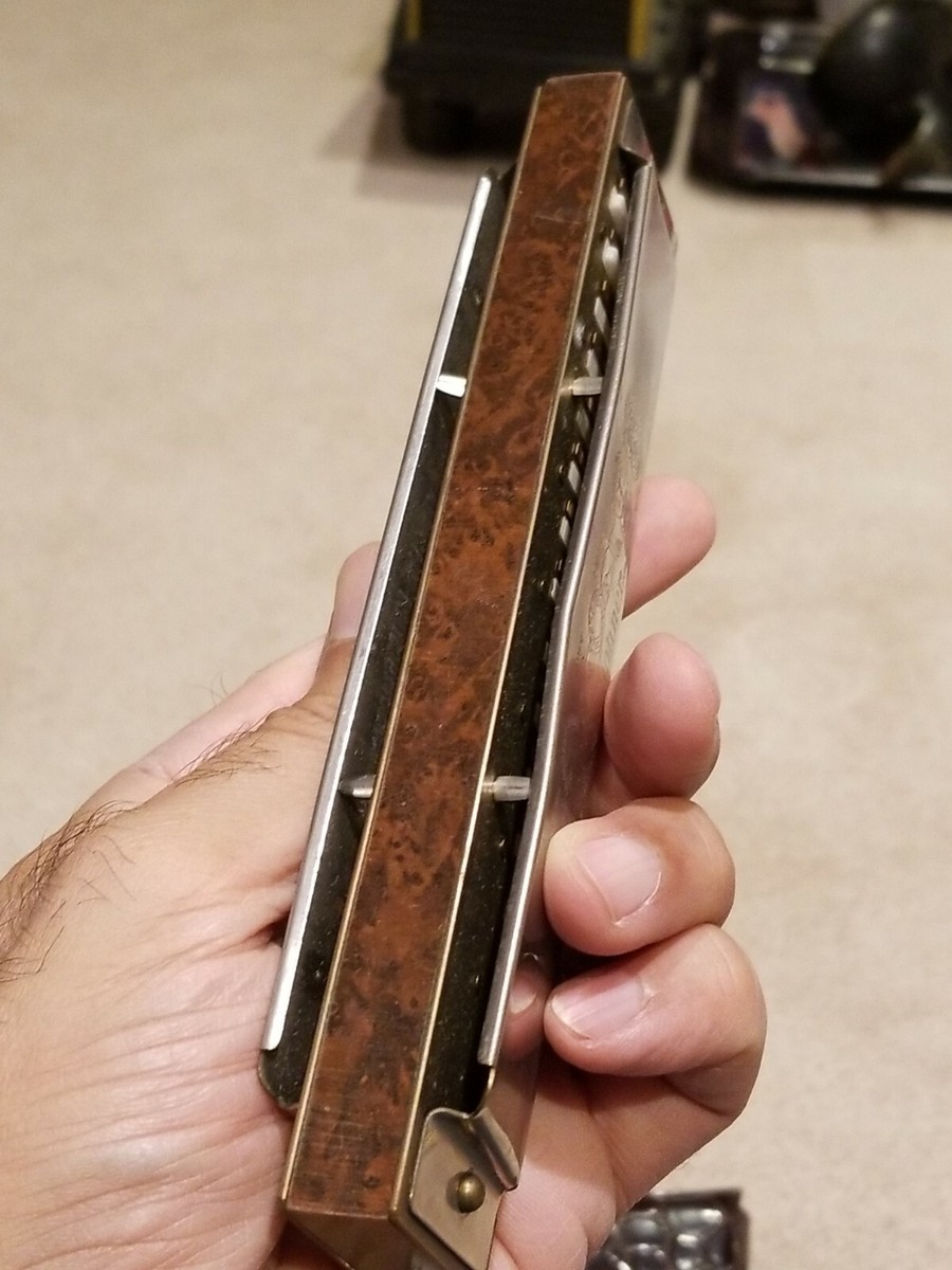 VINTAGE M. HOHNER 280 C Chromonika III Harmonica-Made in VINTAGE M. HOHNER 280 C Chromonika III Harmonica-Made in