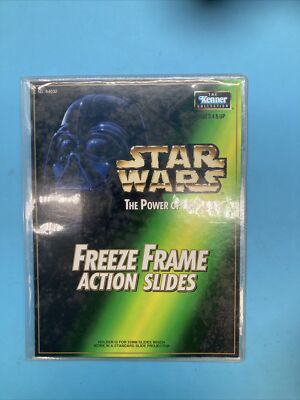 Star Wars Power Of The Force Freeze Frame Action Slide Holder Only | eBay