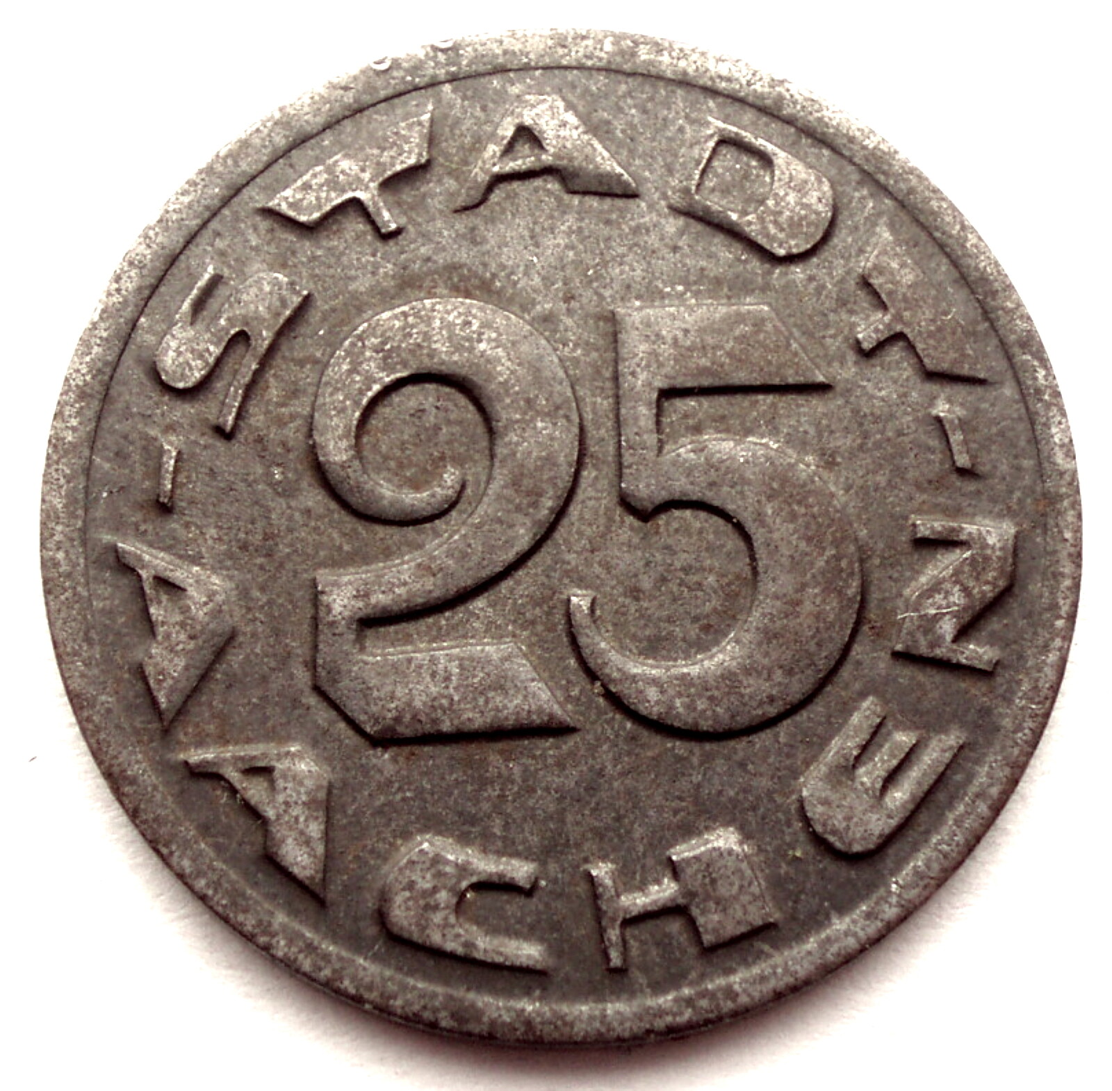 GERMANY STADT AACHEN 25 PFENNIG 1920 KRIEGSGELD, NOTGELD. K2.3 | eBay