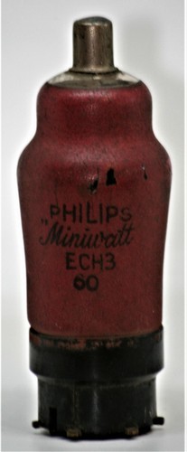 ECH3 E1R VALVOLA PHILIPS ITALIA TUBE VALVE VALVOLE MECH3 RADIO EPOCA ...