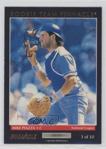 1993 Pinnacle Rookie Team Pinnacle Mike Piazza Jesse Levis #3 HOF | eBay