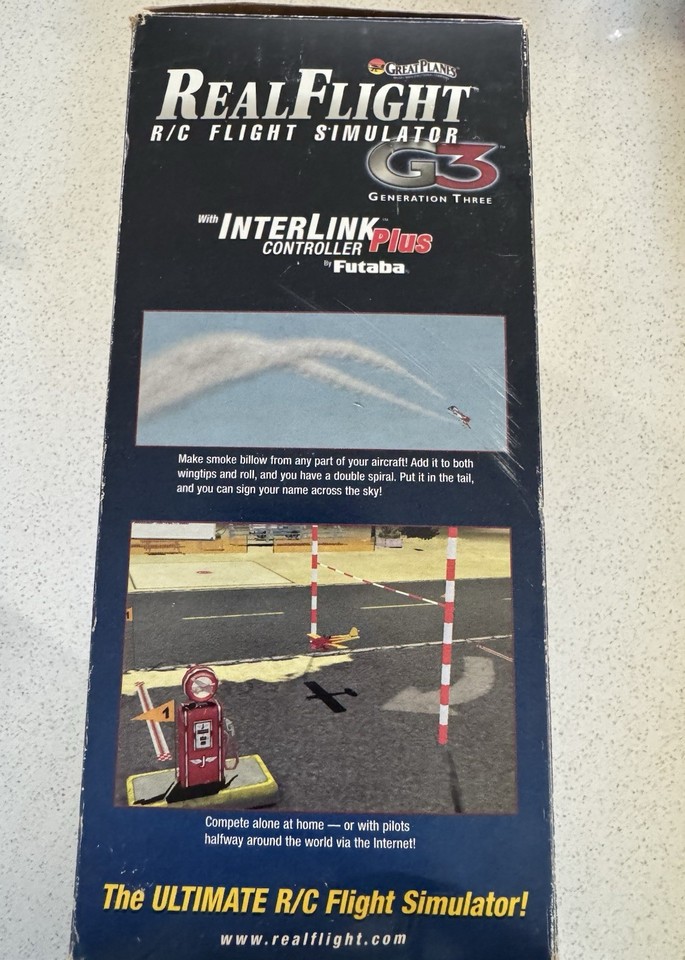 Great Planes Real Flight R/C Flight Simulator G3 Interlink Controller ...