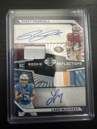 2024 Illusions Ricky Pearsall Ladd McConkey Dual RC Patch Auto /99 | eBay