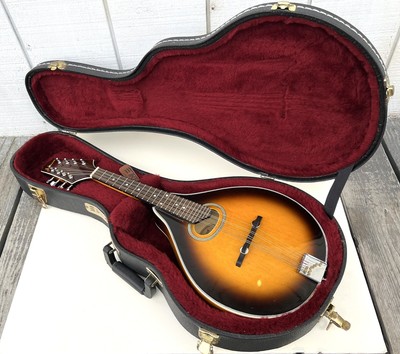 Johnson Mandolin MA-110 A Style With Oval Hole And Case In Excellent ...