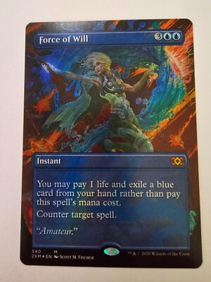 Force of Will MTG Double Masters Borderless foil x1 NM English | eBay