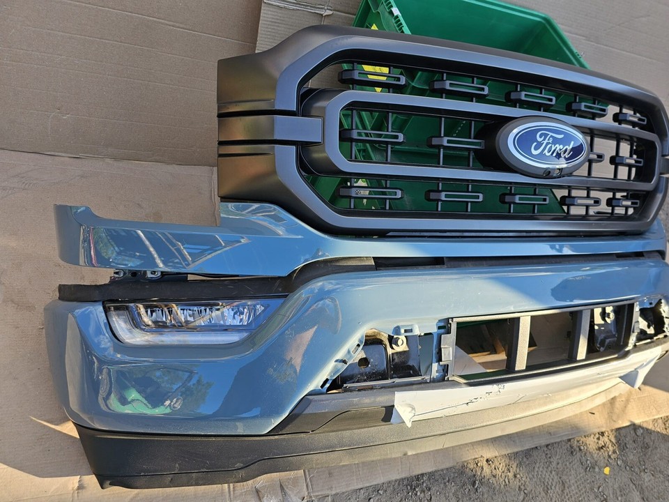 2021-2022 Ford F150 Front Bumper Assembly W/Fog W/Grille OEM Area 51 ...