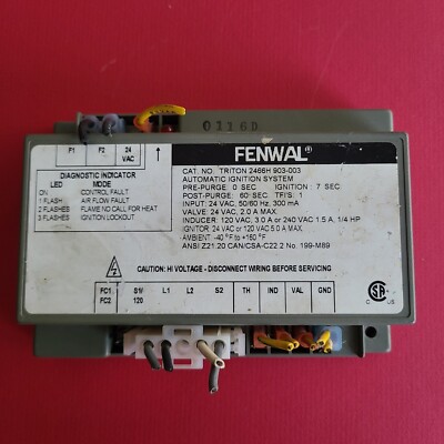 Controls - Automatic Ignition System