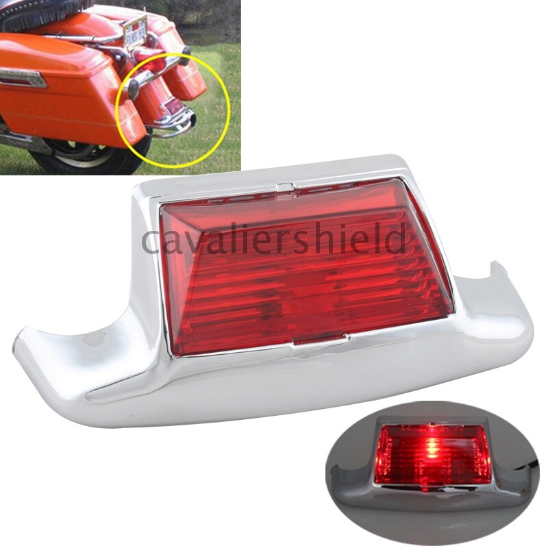 Red Rear Fender Tip LED Light For Harley Davidson Touring FLHT/FLT/FLHS ...