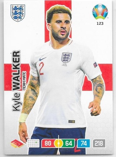 Carte Panini - Euro 2020 - Angleterre - Kyle Walker - N°123 | eBay