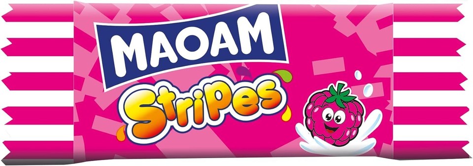 Haribo Maoam Stripes Ice Cream Chew Fruit Sweet Kids Candy Party Mix ...