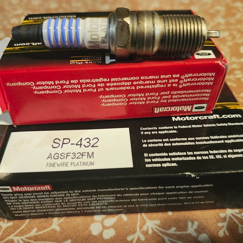 SP-432 FORD MOTORCRAFT SPARK PLUG (LOT OF 6) (AGSF32FM) | eBay