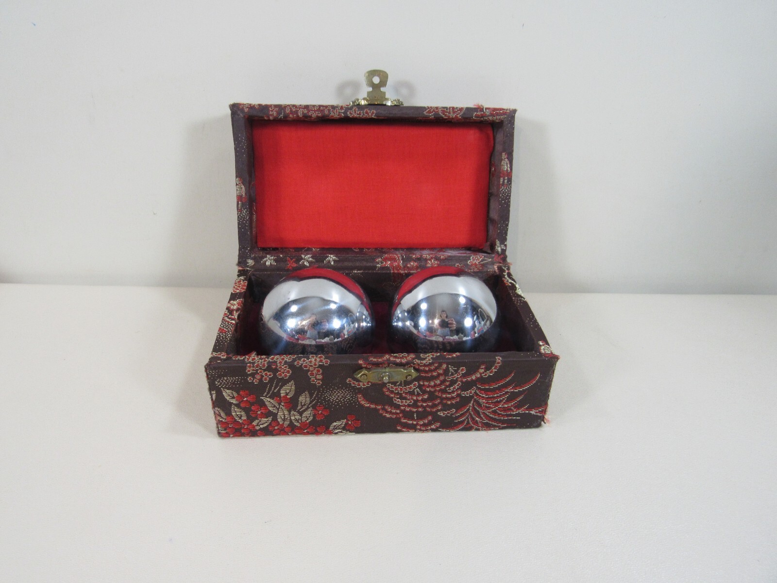 Musical Chrome Oriental Stress Relief Chime Balls in Case/Box | eBay
