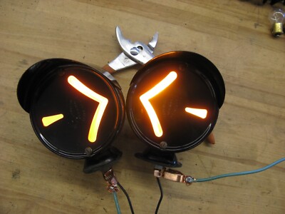 1 New Arrow Safety and Signal Stat Co Orange Lights Lens | eBay