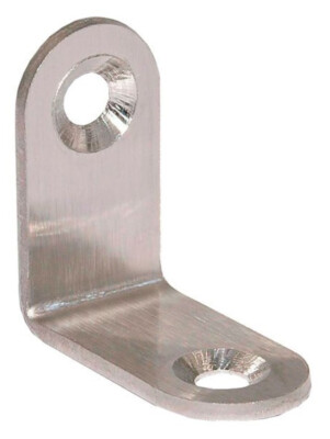 SMALL CORNER BRACES BRACKETS RIGHT ANGLE L SHAPE ZINC PLATED BRACKET UK ...