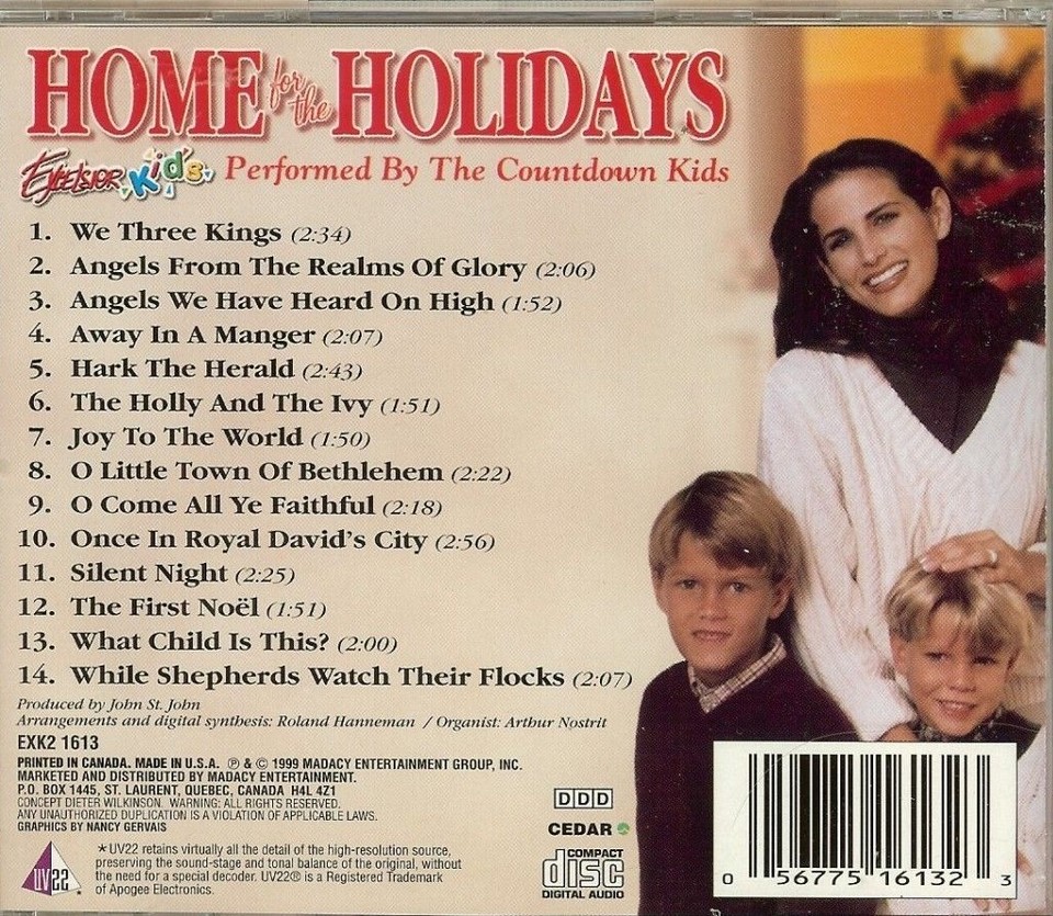 HOME FOR THE HOLIDAYS - THE COUNTDOWN KIDS - CD - NEW | eBay