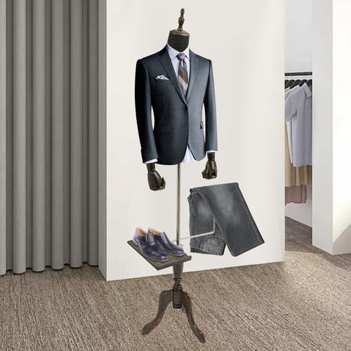 Adjustable Height Male Mannequin Display Rack, Mannequin Clothing ...