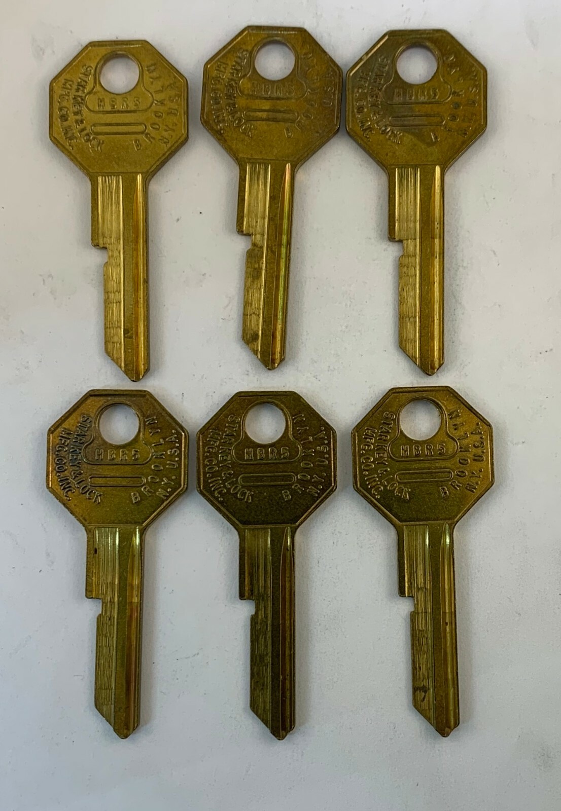 Lots of B40 H1098A HBR5 Key Blanks for Vintage GM A KEYWAY | eBay