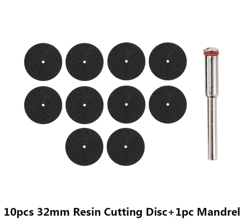 12pcs Abrasive Cutting Disc 32mm With Mandrels Grinding Wheels For ...