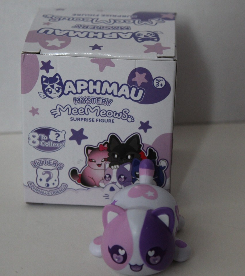 Aphmau Mystery Mee Meows 2 1/2 inch plastic figure Litter 5- sold per ...