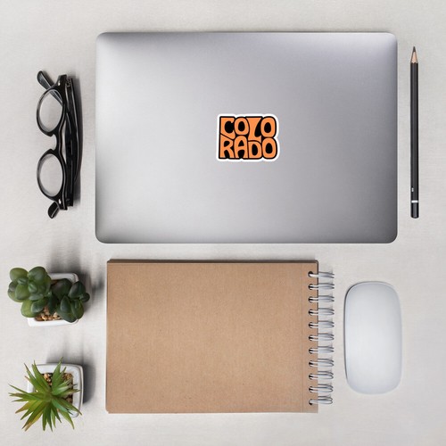 Colorado Sticker, Colorado Bubble-free sticker, Colorado Name Sticker ...