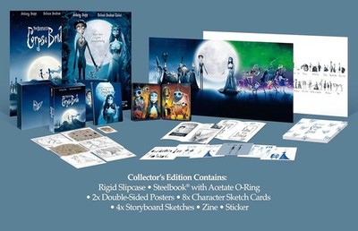CORPSE BRIDE (2005): Tim Burton, Johnny Depp - NEW Eu RgFree 4K UHD ...