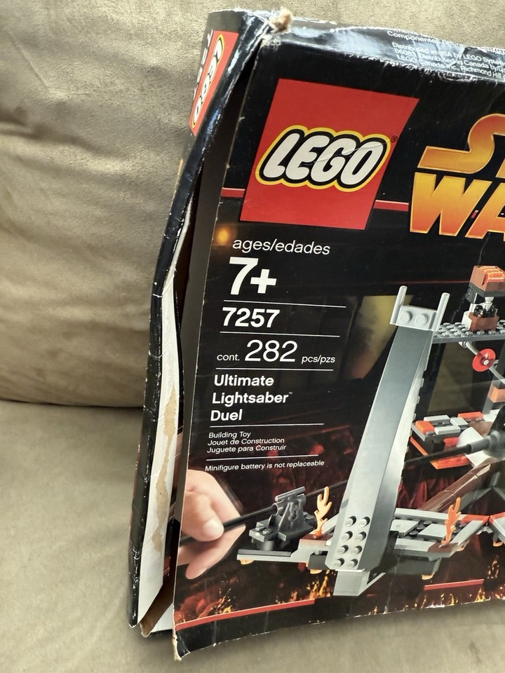 LEGO Star Wars 7257 Ultimate Lightsaber Duel 95% Complete Box Manual ...