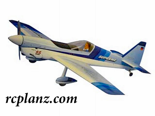 R/C AIRPLANE PLANS & PATTERNS: Supreme 60 64" Wingspan - Low Wing RC ...