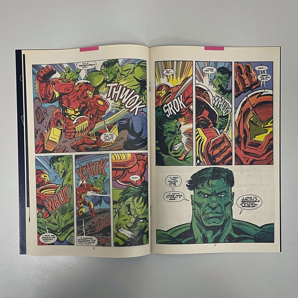 Iron Man #305 1994 Marvel Comics App. Of Hulk VFNM 1st Print bagged ...
