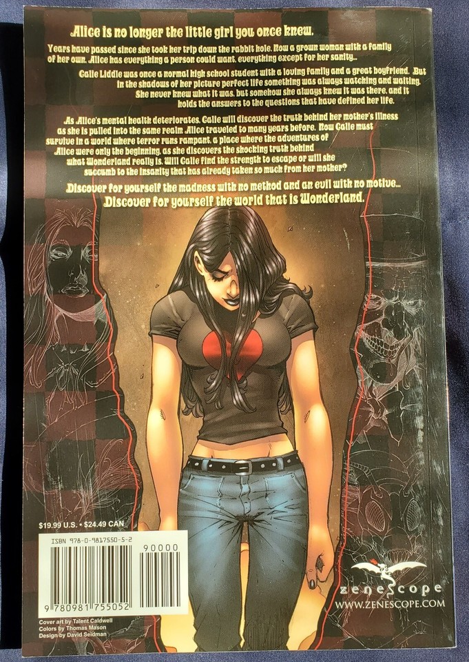 Grimm Fairy Tales: Return to Wonderland TPB Zenescope Alice & Mad ...