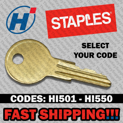 Hirsh File Cabinet Replacement Key Cut to Your Code HI501 - HI550 | eBay