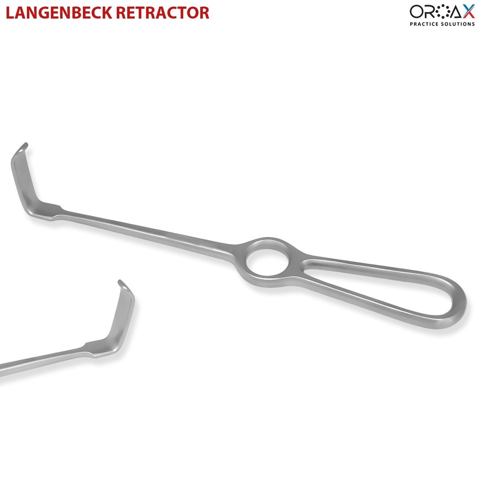 Langenbeck L-Shaped Soft Tissue Retractor for Veterinary Oral Surgery ...