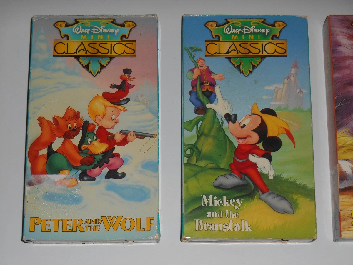 Mickey And The Beanstalk Vhs