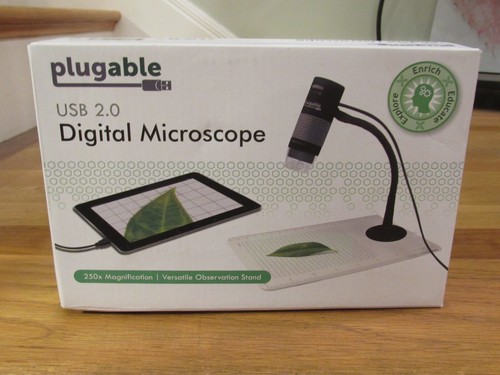 BRAND NEW Plugable USB 2.0 Digital Microscope Flexible Arm W ...