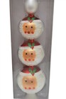 Kurt Adler European Style Glass Tree Topper 15.5" Stacked Santa Claus ...