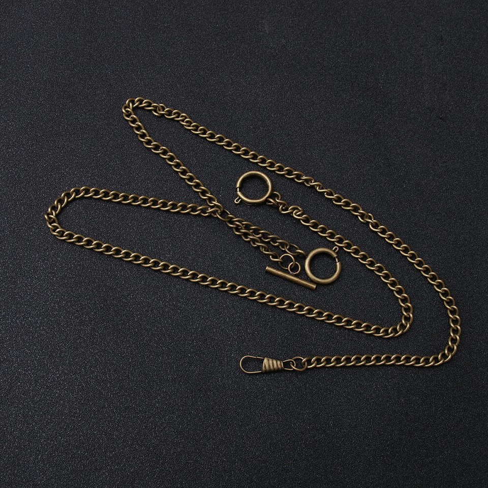 Pocket Watch Chain for Waistcoat Vintage Chains Hanging Clip | eBay UK