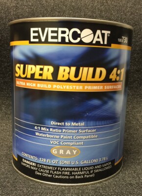 EVERCOAT SUPER BUILD PRIMER 730 4:1 RATIO GALLON (FIB-730) | eBay