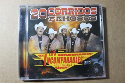 LOS INCOMPARABLES DE TIJUANA 20 CORRIDOS FAMOSOS ULTRA RARE NEW SEALED ...