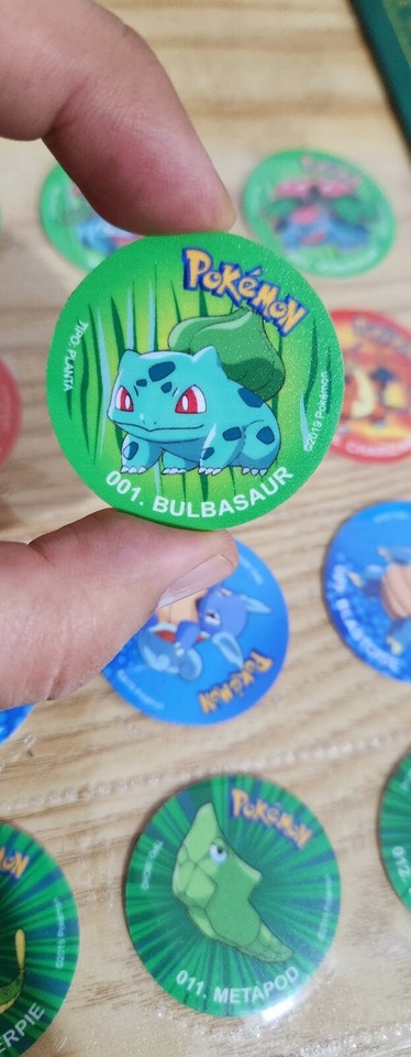 POKEMON TAZOS ALL GENS (1 - 4) - 520 POGS (TAZOS)2 SPANISH EDITION DKV ...