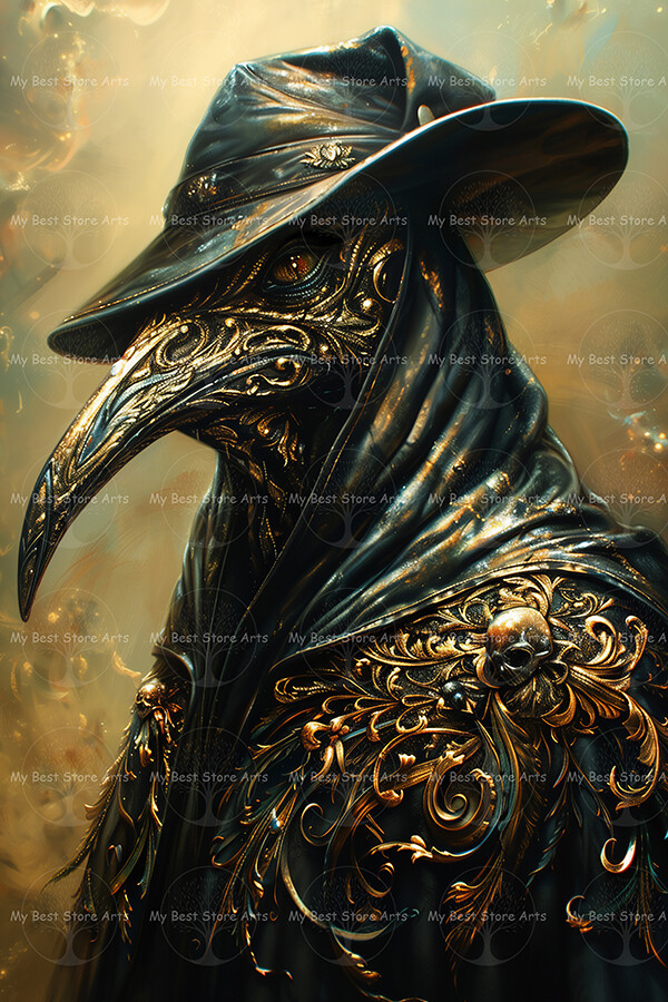 Clip Art Medieval De Cuervo